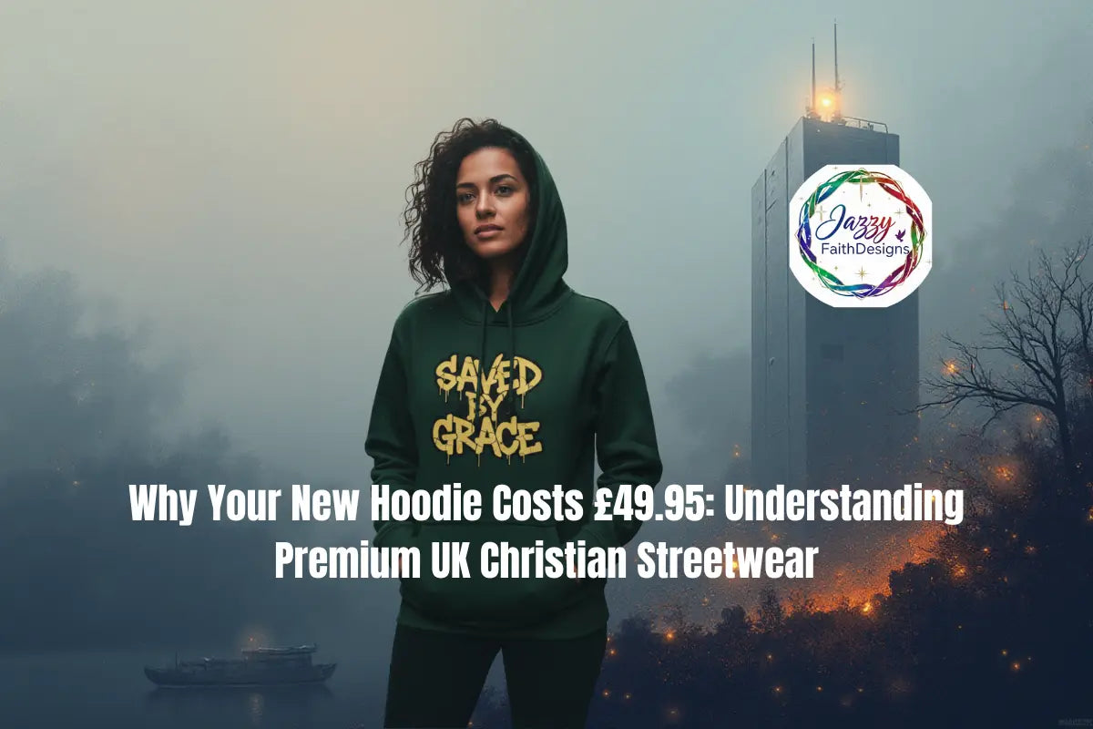 Why Your New Hoodie Costs £49.95: Understanding Premium UK Christian ...
